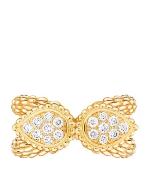 Boucheron Serpent Bohème Yellow Diamond Ring - Gold