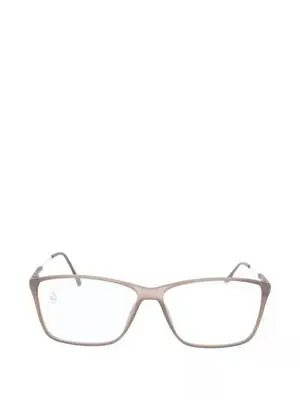 STEPPER EYEWEAR Rectangle Frame Eyeglasses - Brown