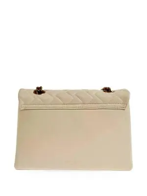 Kurt Geiger Kensington Quilted Leather Shoulder Bag - Neutrals