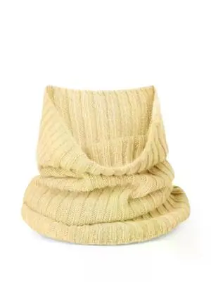 LINNEA LUND Maya Ribbed Scarf - Neutrals
