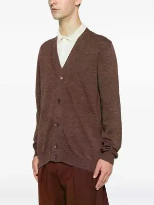 JEORDIE'S V-neck Button-up Cardigan