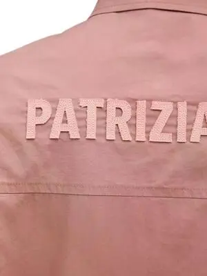 Patrizia Pepe Logo-patch Oversized Shirt