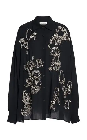 Dries Van Noten Embroidered Shirt