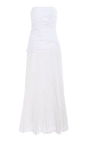 Simkhai Annalise Cotton Lace Midi Dress - Ivory