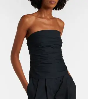 Proenza Schouler Maisy Tube Top - Black