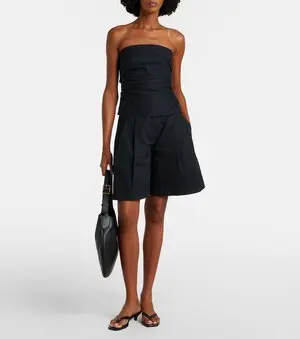 Proenza Schouler Maisy Tube Top - Black