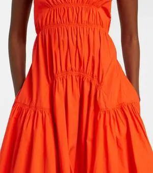 Proenza Schouler White Label Cotton-blend Maxi Dress