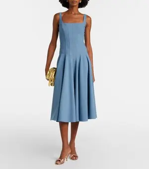 EMILIA WICKSTEAD Harmoni Midi Dress