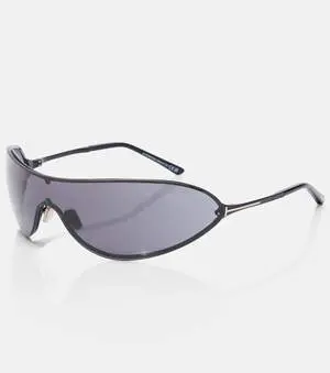 TOM FORD Brady Wire Shield Sunglasses