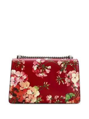 Gucci Blooms Print Leather Small Shoulder Bag