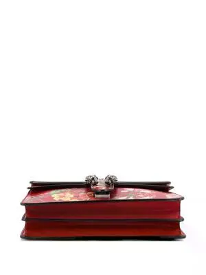 Gucci Blooms Print Leather Small Shoulder Bag
