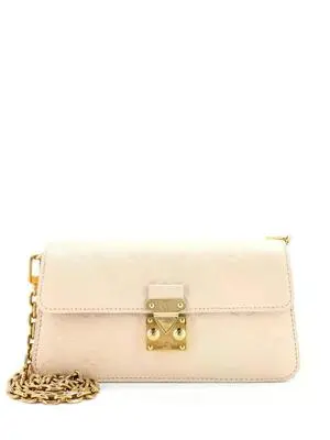 LOUIS VUITTON Monogram Empreinte Pochette Métis Wallet On Chain - Neutrals
