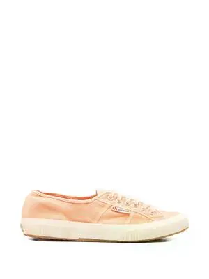 Superga Lace-up Canvas Sneakers - Orange
