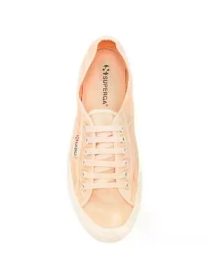 Superga Lace-up Canvas Sneakers - Orange