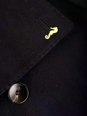 GUARINUCCI Double-breasted Buttoned Coat