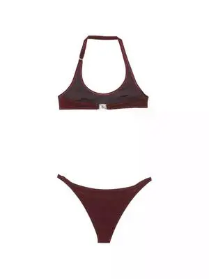 Attico Halterneck Bikini Set - Red