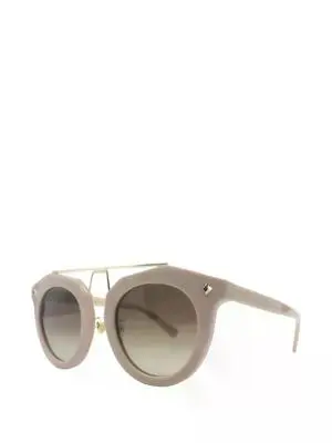 Mcm Geometric Frame Sunglasses - Pink