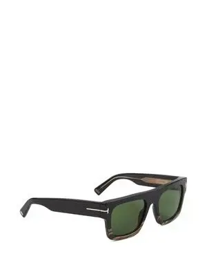 TOM FORD Icon Square-frame Sunglasses - Black