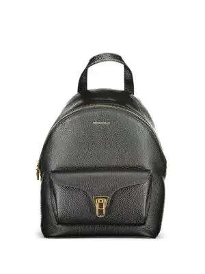 COCCINELLE Pebbled Leather Small Backpack