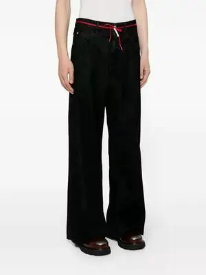 Marni Drawstring Flared Trousers