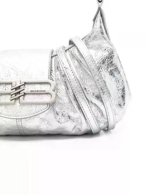 Balenciaga Pamela Metallised Shoulder Bag