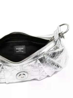 Balenciaga Pamela Metallised Shoulder Bag