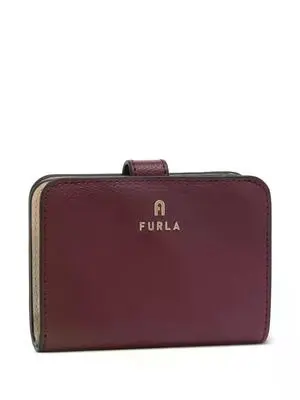 Furla Camelia Grained-leather Wallet - Red