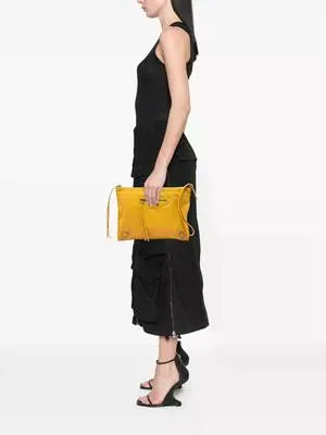 Balenciaga Leather Papier Wristlet Clutch Bag