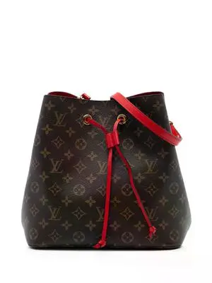 LOUIS VUITTON Monogram Neonoe Mm Bucket Bag - Brown