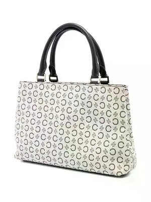 Celine Macadam Canvas Tote Handbag