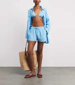 Melissa Odabash Menorca Bikini Bottoms - Blue