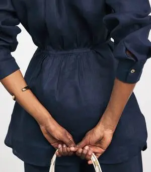 Melissa Odabash Linen Ariel Shirt