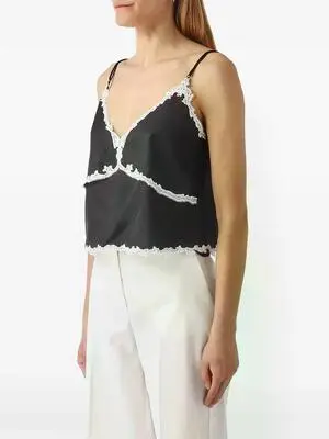 Pinko Lace-trimmed Camisole Top
