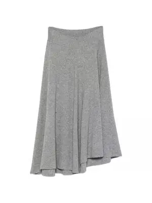Barbara Bui Elasticated Waistband Skirt - Grey