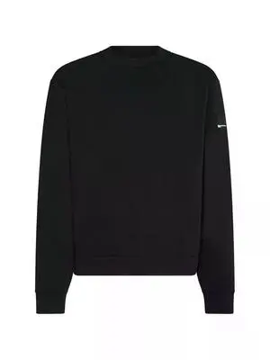 Karl Lagerfeld Logo Patch Sweatshirt - Black
