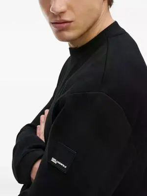 Karl Lagerfeld Logo Patch Sweatshirt