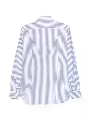 LUIGI BORRELLI Striped Cotton Shirt