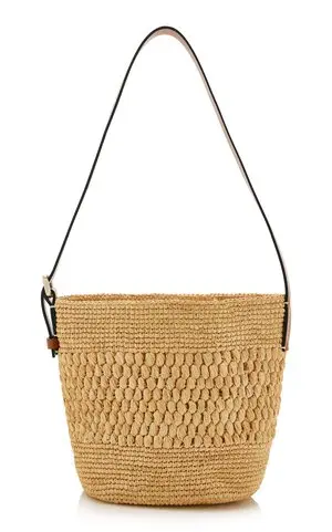 Manebí Loto Raffia Basket Bag - Neutral
