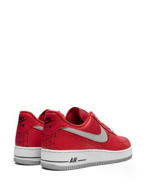 Nike Force 1 Low Technical Stitch Sneakers - Red