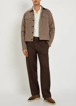 Oliver Spencer Embroidered Cotton Shirt