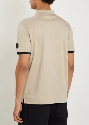 SANDBANKS Logo Jersey Polo Shirt