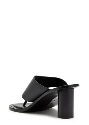 A.emery Hardie 70 Thong Mules - Black