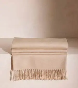 SOHO HOME Alpaca Wool Maria Throw - Beige