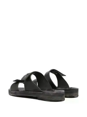 MA+ Double-strap Leather Sandals