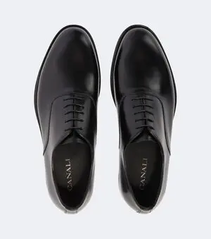 Canali Leather Oxford Shoes