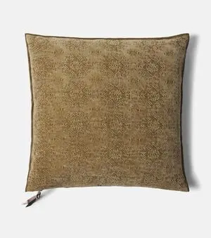 Maison De Vacances Cotton-blend Jacquard Cushion