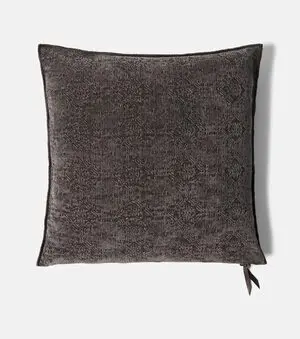Maison De Vacances Cotton-blend Cushion - Brown