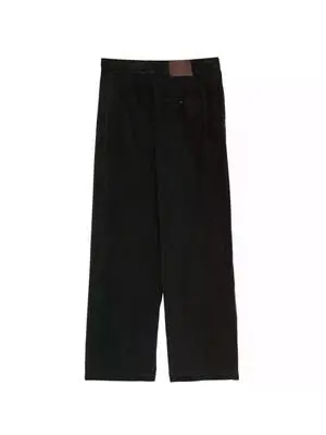 CROQUIS Logo-patch Trousers