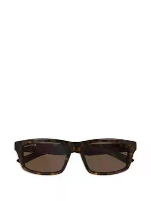 Balenciaga Square-frame Sunglasses - Brown