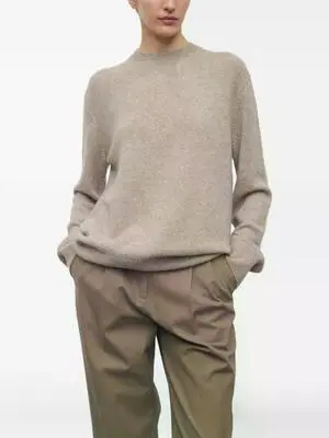 THE ROW Noval Long-sleeved Sweater - Neutrals